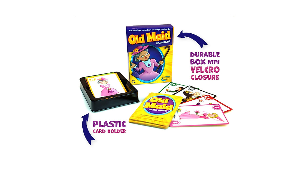 Continuum Games Old Maid Card Game for Family Fun