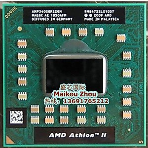 Laptop CPU Processor AMD Athlon II Dual-Core P340 P 340 p340 Mobile (1M Cache 2.2 GHz) AMP340SGR22GM Socket S1/S1g CPU