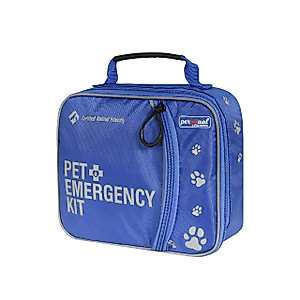Perpetual Pet First Aid Kit with Vet Wrap, Styptic Powder, Bitter Spray & Veterinary Splint. Ideal for Hiking, Travelling, Camping, Outdoor & Indoor Activities