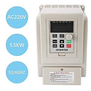 AC220V 8A 1.5KW Variable Frequency Drive Converter Speed Controller Converter
