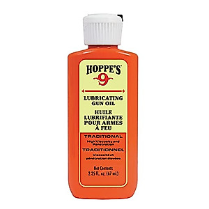 Hoppes No 9 Cleaner and Lubricating Oil Cotton Shotgun Cleaning Patches for 12-16 Gauge