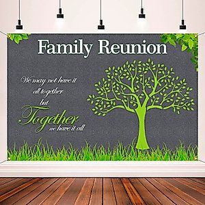 Family Reunion 6 X 4 Ft Backdrop We are Family Banner Family Tree Photo Booth Props Family Background for Housewarming Adoption Family Gathering Party Decorations