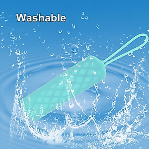 TOKERSE 2 Pack Glow FireStick Remote Cover 1st Gen, Silicone Protective Sleeve Case Cover Compatible with Fire TV (2017 Edition) (2nd Gen) / Fire TV Stick 1st Gen Remote Glow in The Dark - Blue Green