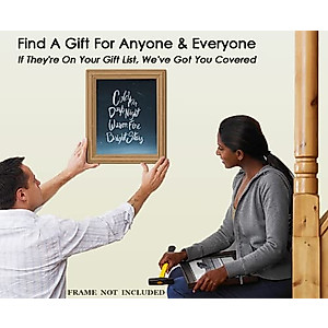 Cold Air, Dark Night, Warm Fire, Bright Stars Typography Wall Art Decor Poster: Unique, Chic, Boho & Modern Prints for Home, Office, Classroom, Dorm, Livingroom & Bedroom | Unframed Posters 8x10