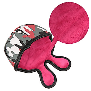 Golf Builder Red Camouflage Golf Club Mid Mallet Putter Head Cover Small Mallet Cover for Center Shaft Putters with Magnetic Closure