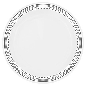 Corelle 1127003 Mystic Gray Chip & Break Resistant 12pc Dinner Set, Service for 4, Grey, 27.94 x 12.38 x 26.67 cm