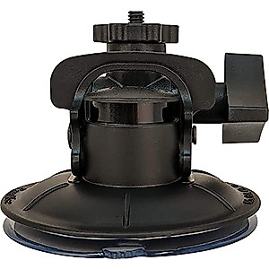 Panavise ActionGrip 13101 Shorty Suction Cup Camera Mount (Matte Black)