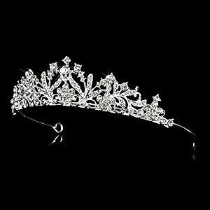 Vovii Tiaras and Crowns for Girls Headband Princess Tiaras for Little GIrls Birthday Pageant Cosplay Prom Princess Silver Crown for Girl's Decorations