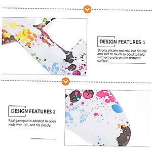 SOLUSTRE Controller Grips Anti-Slip Cover Sleeve Skin Cover- Gamepad Handle Nonslip Case Silicone Replacement for Game Console Controller Grip