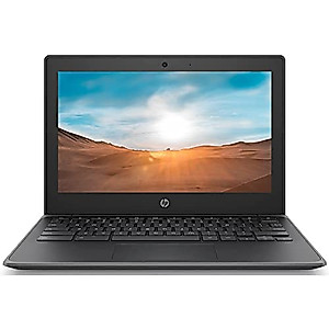HP 11.6” Chromebook (Latest Model), AMD Dual Core Processor, 4GB RAM, 32GB eMMC, Rugged & Spill Resistant, Education, Long Battery Life, NLY MP, Chrome OS