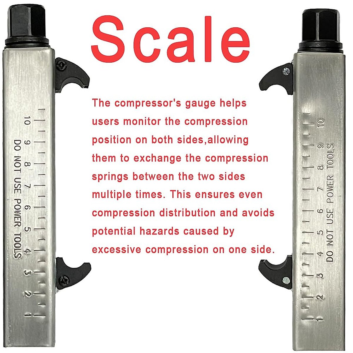 ORXPLUS Tools Motorcycle/Bike Coil Spring Shock Compressor