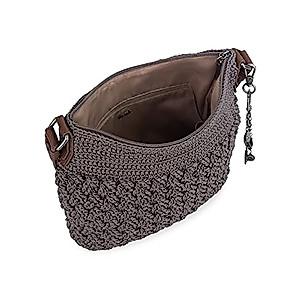 The Sak Sequoia Small Crochet Hobo, Mushroom