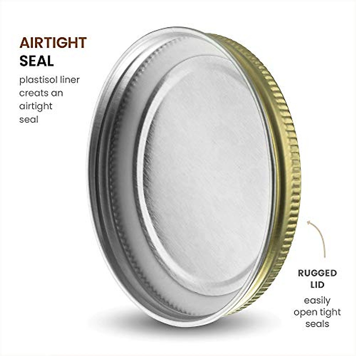 Amber Glass Jars 8 Ounce for Candle Making Straight Side For DIY Projects, Herbs, Homemade Cosmetics, Decorating, Storing, Overnight Oats, Meal Prep, Wedding Favors, Great For Daily Vitamins (6)