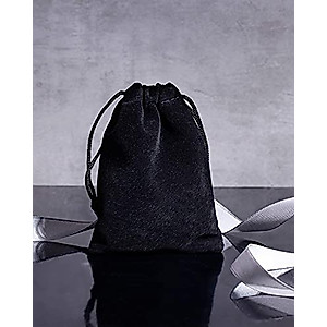 Jewever Black Obsidian Anklet Bracelet for Women crystals and healing stones Beach Foot Beaded Adjustable(8.5-10 Inches)