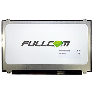 FULLCOM New LCD Replacement Screen 15.6 Inch NV156FHM-N49/NV156FHM-N41/NV156FHM-N46 FHD 1920x1080 (with Tabs) 30 Pin Matte for Laptop/Display/Screen/LCD Application