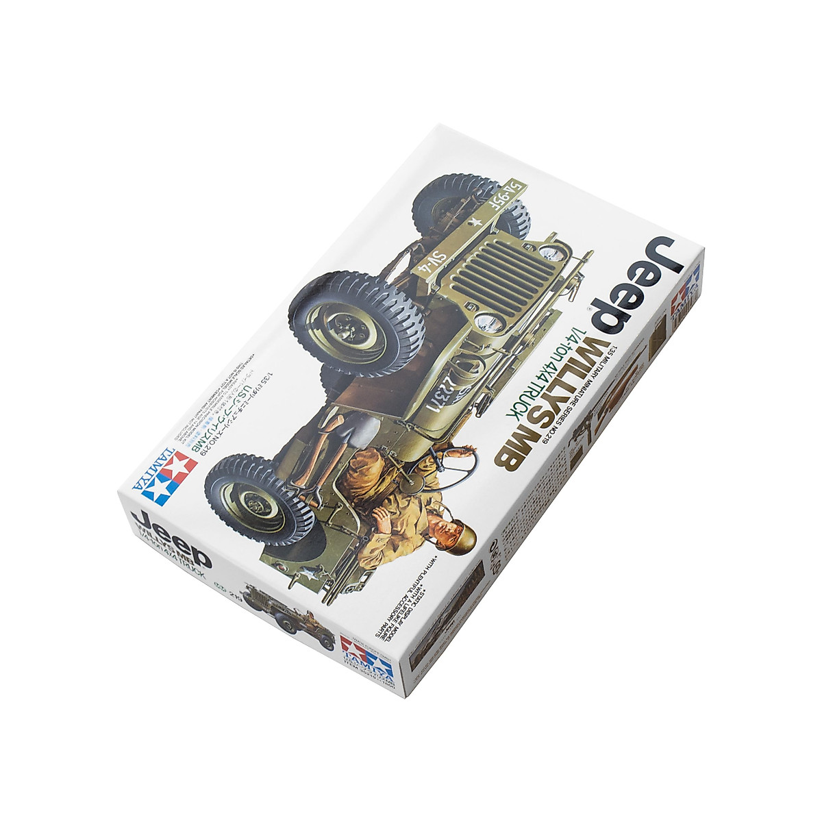 TAMIYA Jeep Willys 1/4 Ton 4X4 Hobby Model Kit for ages 168 months to 1200 months
