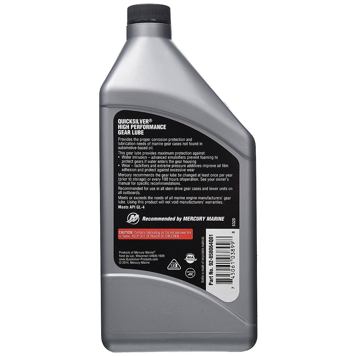 QUICKSILVER GEARLUBE32OZ