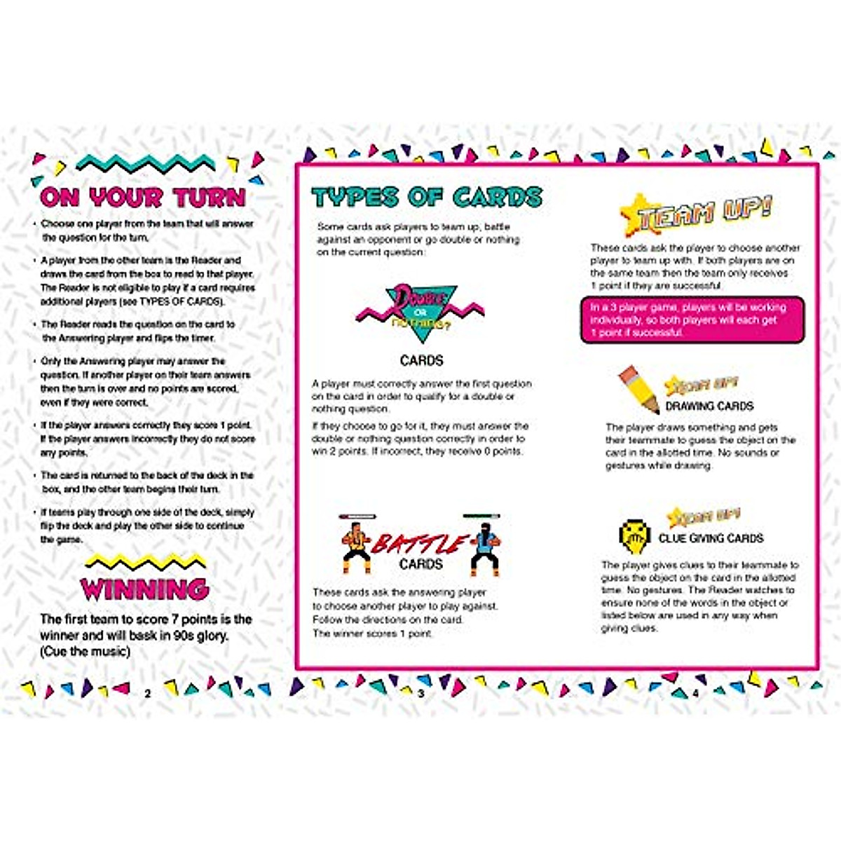 Buffalo Games Hella 90's - Pop Culture Trivia Game Brown