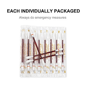 50 PCS Disposable Iodine Swab Portable Medical Swabs Outdoor Supplies Care Nasal