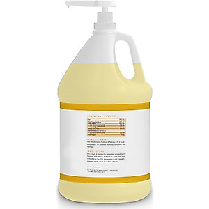 Buddy's Best Salmon Oil for Dogs 1 Gallon (128 Oz) Pump Bottle 100% Pure Norwegian Virtually Odorless Fish Oil