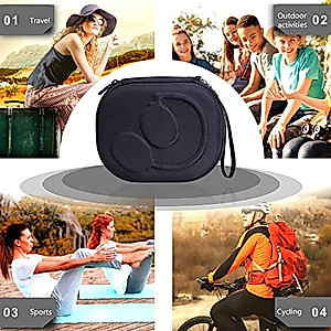 LTGEM EVA Hard Case for JBL Live 650BTNC/400BT/500BT/460NC and JBL Tune 520BT/720BT/510BT/660NC/700BT/710BT/760NC/750BTNC/ 660 BTNC/560BT/500BT/E45BT/JBL Tour ONE Bluetooth Wireless Headphone