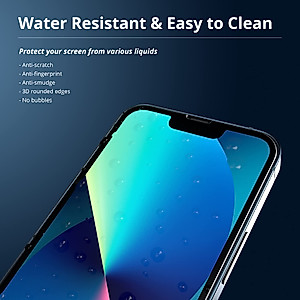 XYYZYZ Glass Screen Protector Compatible for iphone 13 Mini HD Tempered Glass Film Case Friendly [5.4 Inch 2 Pack]