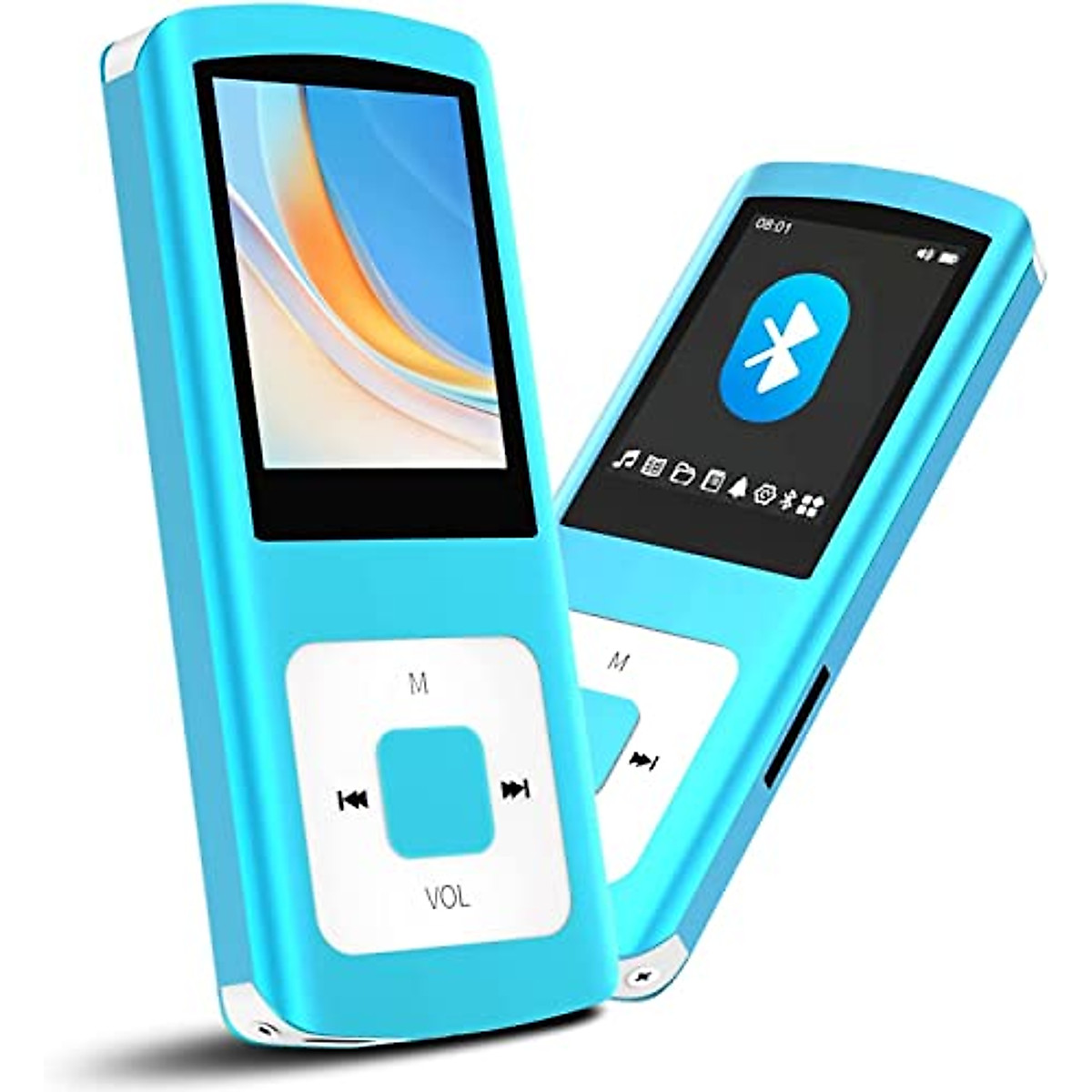 MP3 Player, Hotechs HiFi 32GB Music Player with Bluetooth 5.0, with Voice Recorder/Video/Photo Viewer/E-Book/FM Radio