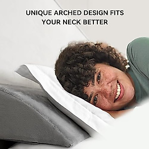 Voryerw Headboard Pillow California King Size, Bed Wedge Pillow/Headboard Pillow/Mattress Wedge,Gap Filler to Close The Gap (0-10") Between Headboard and Mattress 72"x10"x6"