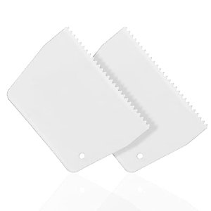 DLUGOPIS adhesive spreader notched Glue Spreader adhesive barrier spreader plastic trowel notched 3/16 Inch Inch Tooth, Hardwood Flooring Spreader spread epoxy (2)