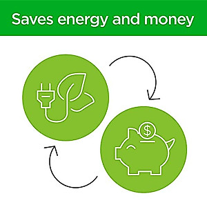 3M Outdoor Window Insulation Kit, Clear Window Film for Heat and Cold, 5.16 ft. x 7 ft., Covers Two 3 ft. x 5 ft. Windows