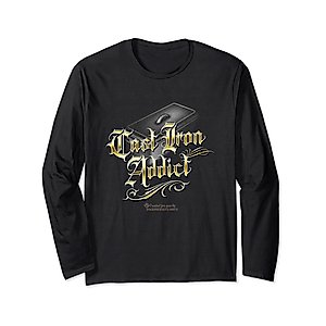 Dutch Oven Cast Iron Addict Design Dutch Oven Long Sleeve T-Shirt