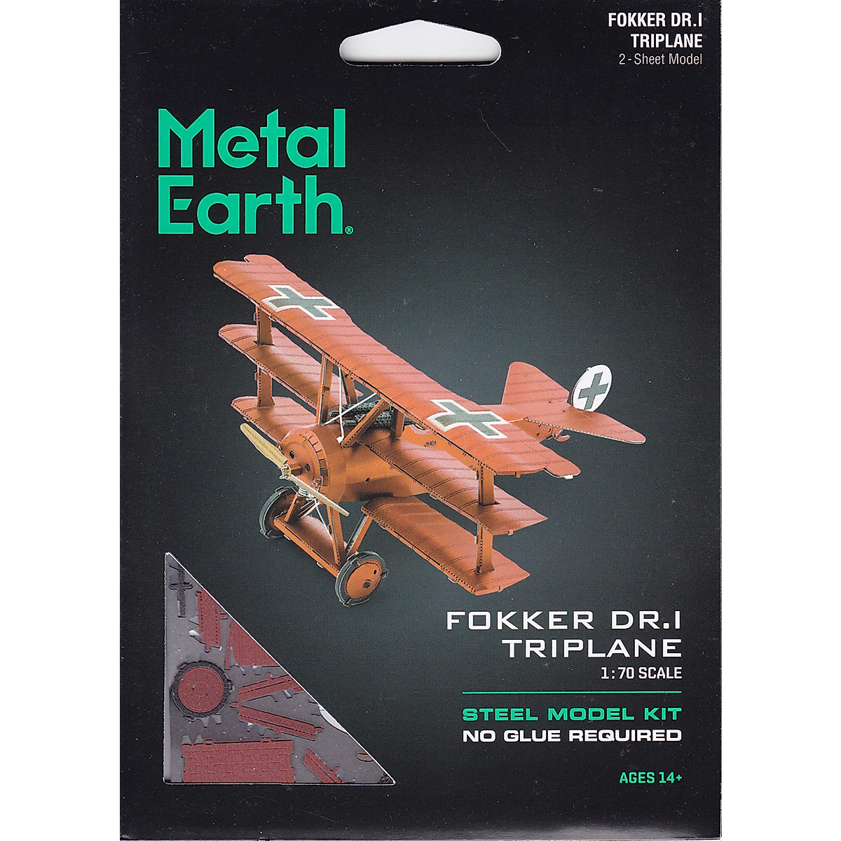 Metal Earth Fokker Dr. I Triplane 3D Metal Model Kit Fascinations