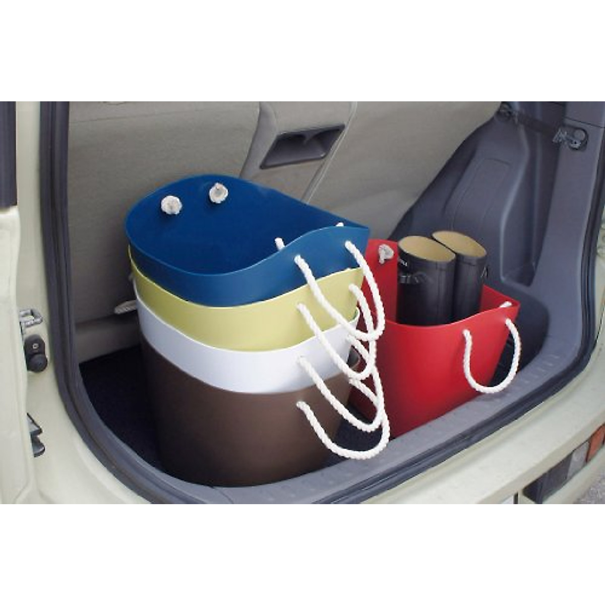 Yahata Kasei 236481 Sceltevie Balcolore Multi-Basket, White, M, 4.9 gal (19 L)