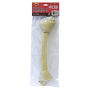 Cadet Beef Hide Knotted Dog Chews Bag 12-13"