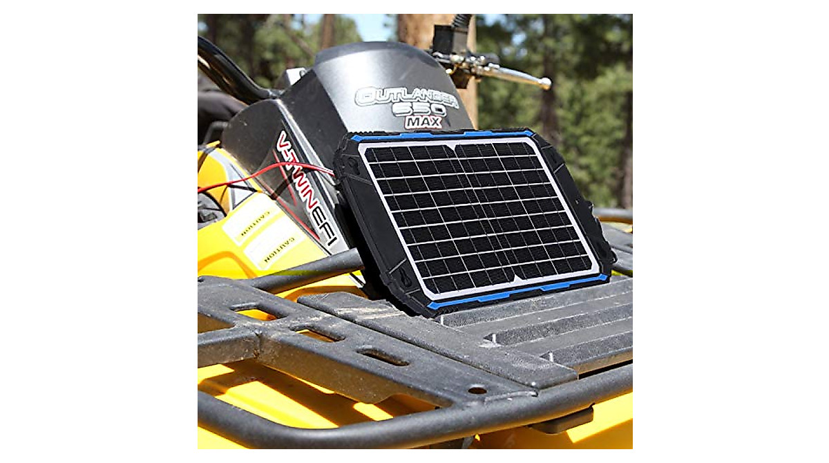 Waterproof 12V Solar Battery Charger - Efficient Power Solution