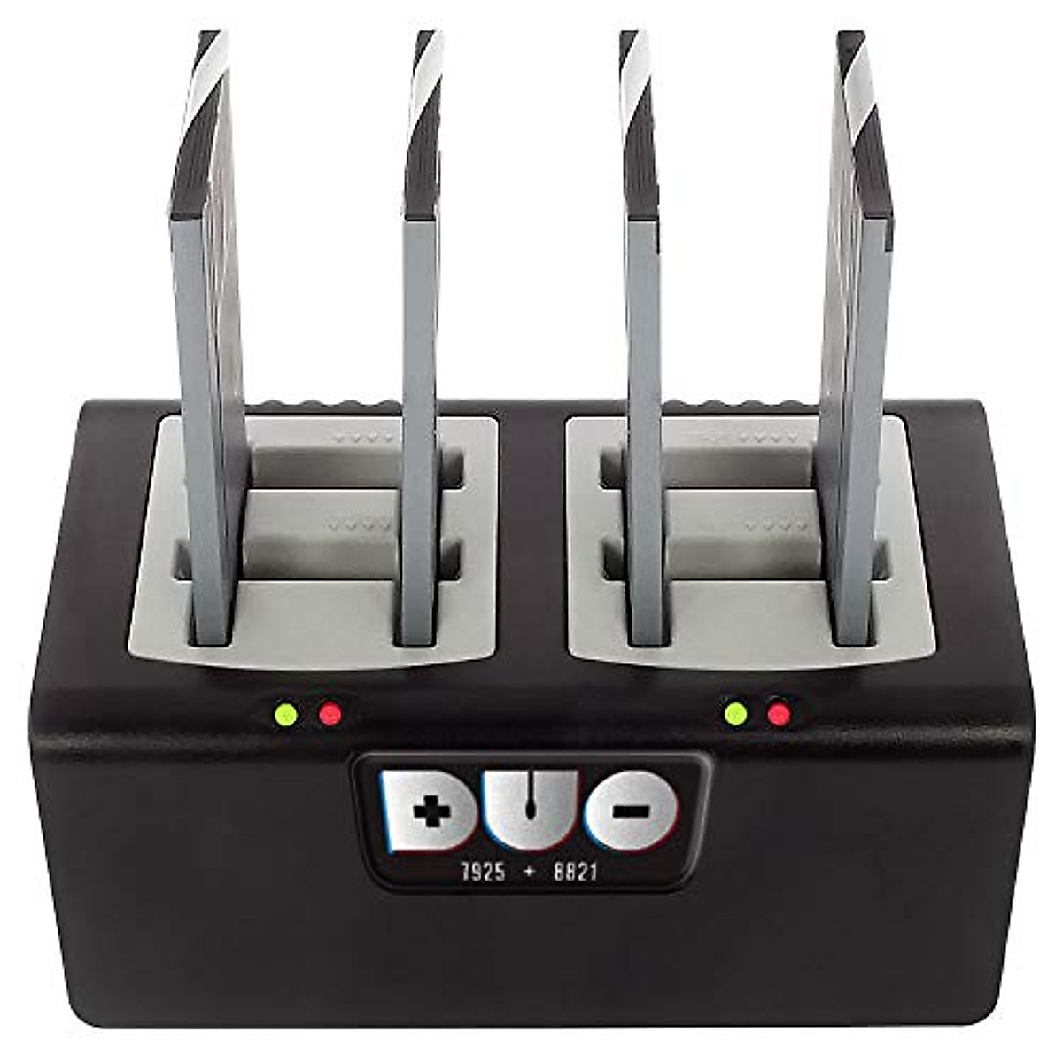 Duo 4-Bay Battery Charger Compatible with Cisco 8821 and 7925 Batteries. Power Supply Included
