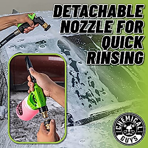 Chemical Guys Acc_326 – Torq Foam Blaster 6 Foam Wash Gun with Chenille Premium Scratch-Free Microfiber Wash Mitt