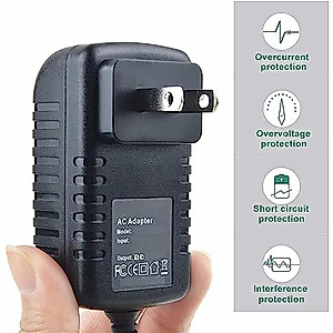 SSSR AC/DC Adapter for Coleman Powermate PML8000 SPOTSPOT 1,000,000 Rechargeable Halogen Spotlight Candle Power Spot Light PML8000Y 1M Candlelight Handheld Spotlight Battery Charger