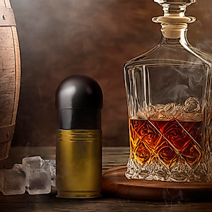 Lucky Shot - 40 MM Casing Shot Glass | Military Inspired Style Glassware | Tequila Shot Glasses With Heavy Base | Funny Shot Glasses For Men | Tactical Style Brass (2 oz)