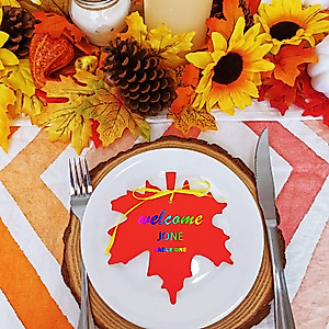 Winlyn 72 Sets Magic Color Scratch Art Fall Ornaments Decorations DIY Fall Craft Kits Scratch Paper Autumn Maple Oak Leaves Pumkins Acorns for Kids Party Favors Classroom Home Activity Art Project