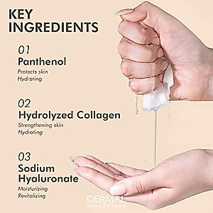 DERMAL 32 Combo A+B Set Pack Collagen Essence Full Face Facial Mask Sheet - The Ultimate Supreme Collection for Every Skin Condition Day to Day Skin Concerns