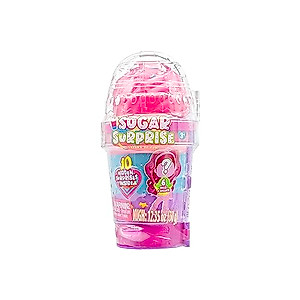 Sugar Surprise Collectible Dolls, 10 Surprise Pieces, Reusable Fluff & Mold Accessories, Sensory Play, Ages 3+