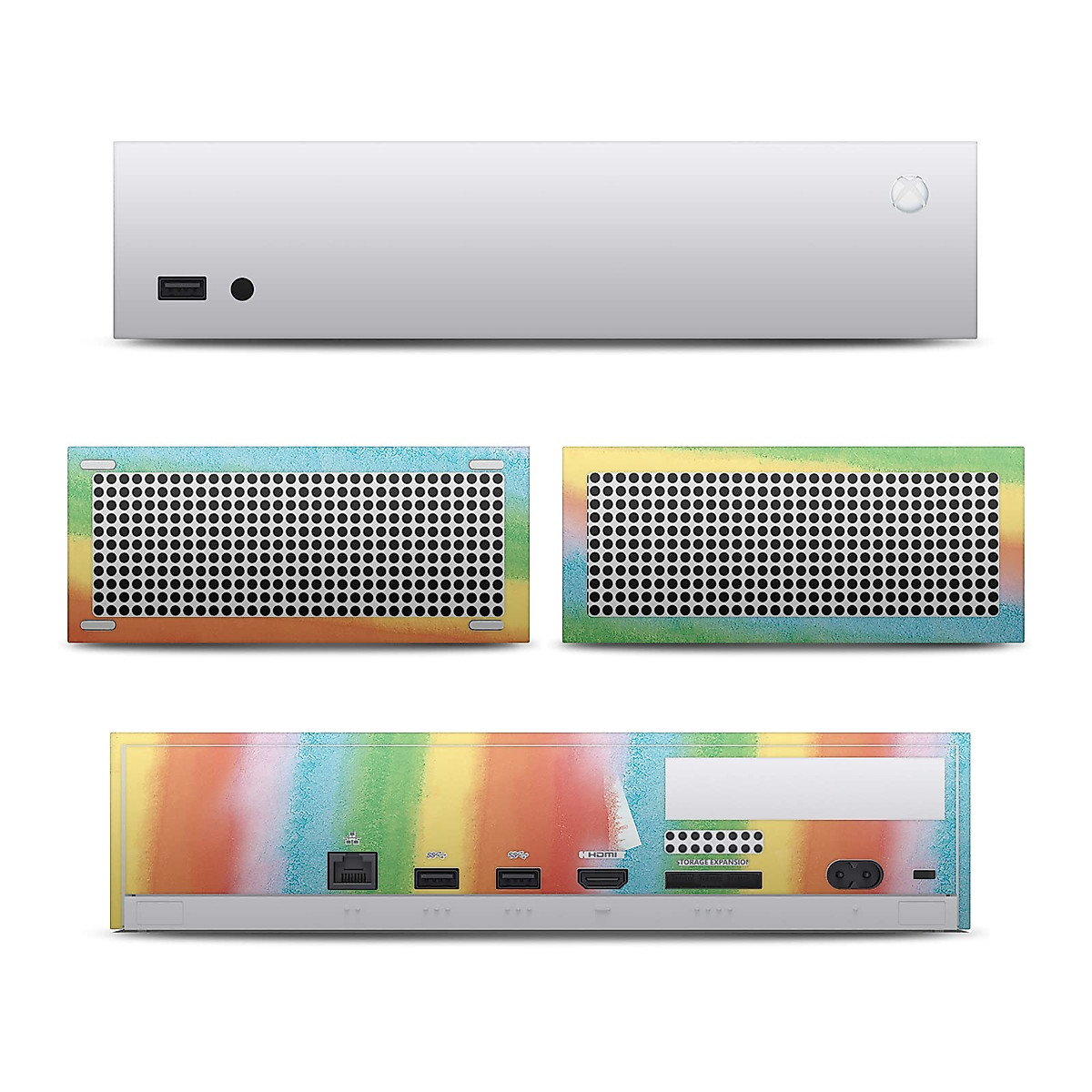 Head Case Designs Officially Licensed Care Bears Rainbow Classic Matte Vinyl Sticker Gaming Skin Case Cover Compatible with Xbox Series S Console