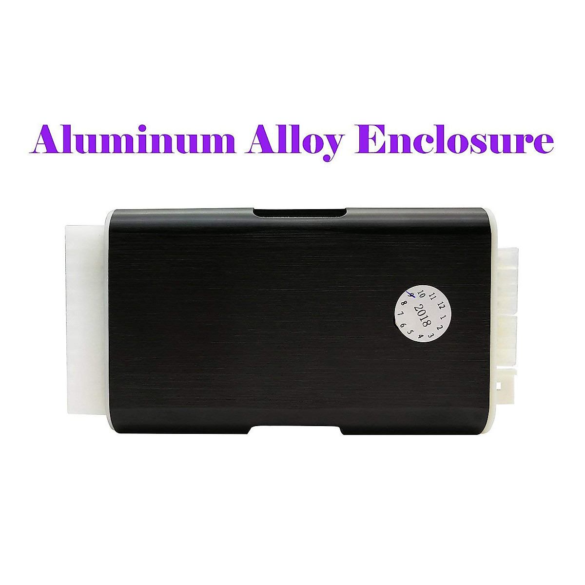 Computer PC Power Supply Tester, ATX/ITX/IDE/HDD/SATA/BYI Connectors Power Supply Tester, 1.8'' LCD Screen (Aluminum Alloy Enclosure)