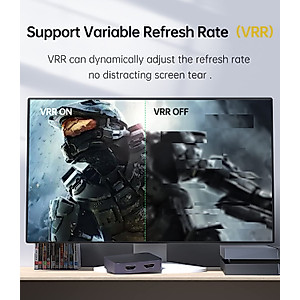 HDMI 2.1 Switch 2 in 1 Out/1 in 2 Out AGFINEST Bi-Directional High Speed 48Gbps HDMI Splitter Support 3D HDR 8K@60Hz 4K@120Hz for HDTV/Monitors/Laptops/PS5/Xbox and etc.(no HDMI Cables)