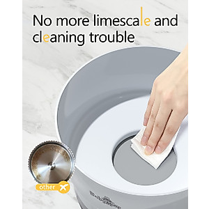 Bottle Sterilizer, Baby Bottle Sterilizer, Electric Steam Bottle Sanitizer for Baby Bottles, Pacifiers, Nipples, Teethers, Breast Pump Accessories, One Button Control, Easy BPA-Free Bottle Cleaner