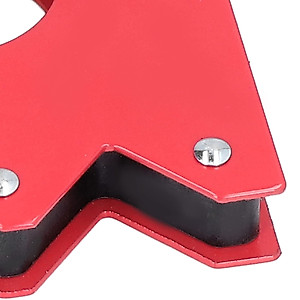 Welding Magnet Centre Hole 75lbs 5in Welder Angle Support Firm Fixing for Marking