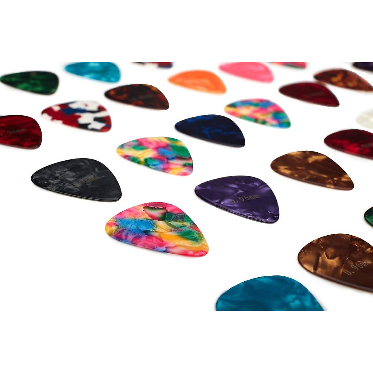 140Pcs Guitar Picks Variety,Colroful Premium Celluloid Picks for Acoustic Electric Guitars Bass XG01 0
