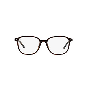 Ray-Ban RB2193 Leonard Polarized Square Sunglasses, Havana/Transition Clear to Grey, 51 mm