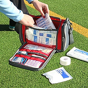 189 Piece Coaches First Aid Kit, Duffle Bag